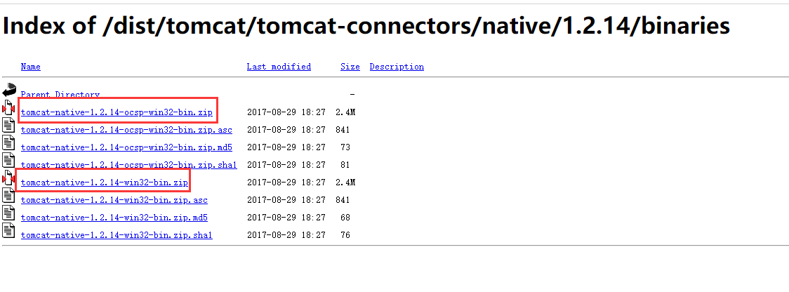An incompatible version [1.2.12] of the APR based Apache Tomcat Native library is installed ...