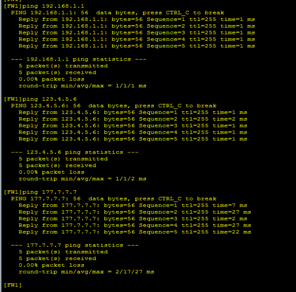 华为模拟器eNSP防火墙综合实验_华为防火墙实验配置-CSDN博客