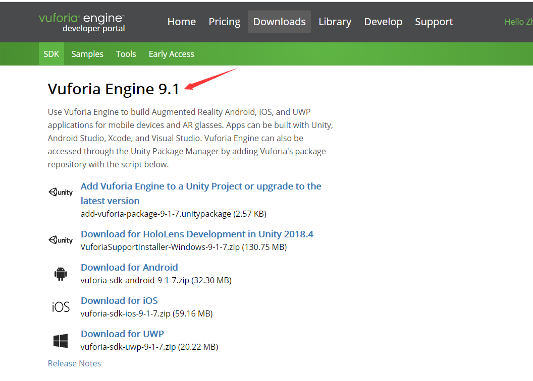 Unity-AR-基于Vuforia环境搭建以及测试_vurforia-CSDN博客