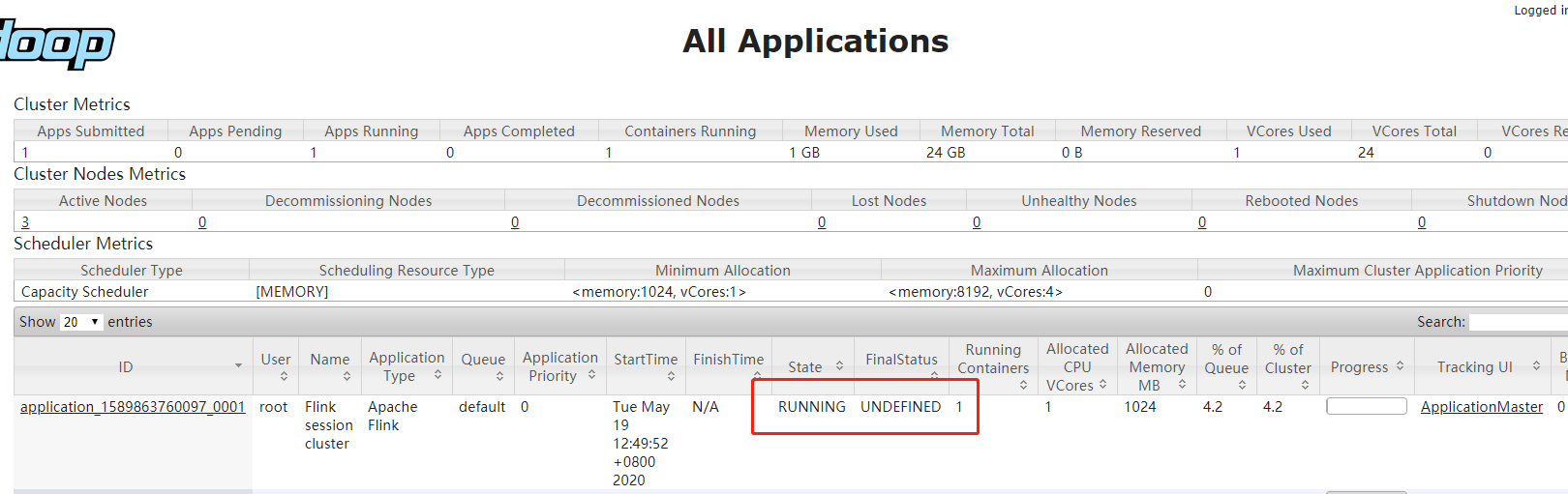 flink1.10三节点集群之yarn-session模式_flink yarn session-CSDN博客