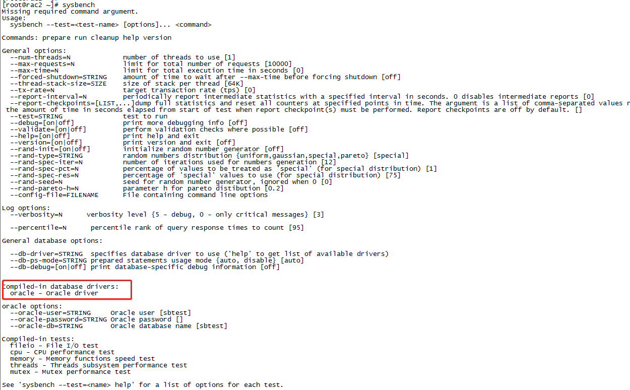 Sysbench For Oracle Database 安装篇sysbench10为什么不支持oracle Csdn博客 7642