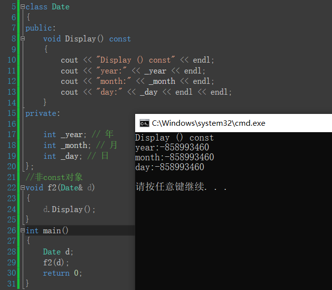 C 类中const成员函数与非const成员函数的调用规则 Const成员函数内可以调用其它的非const成员函数吗 Csdn博客