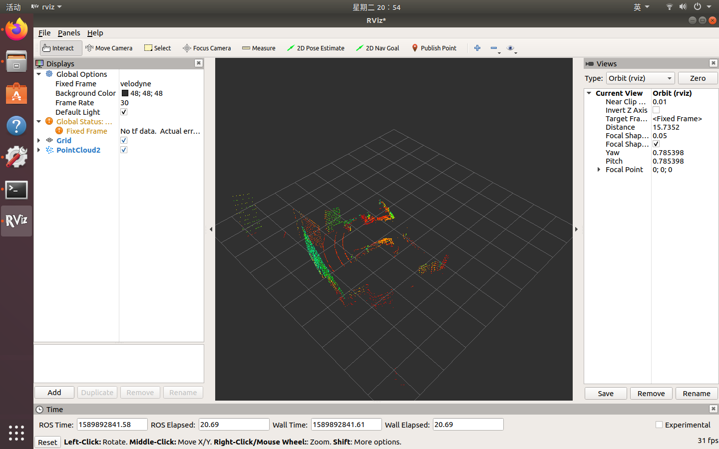VLP-16配置及gmapping/loam应用-基于ubuntu-ros-melodic_vlp16安装gmapping-CSDN博客