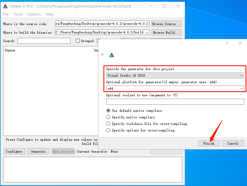 Windows环境编译和使用qrencode_windows 下如何编译 libqrencode-CSDN博客