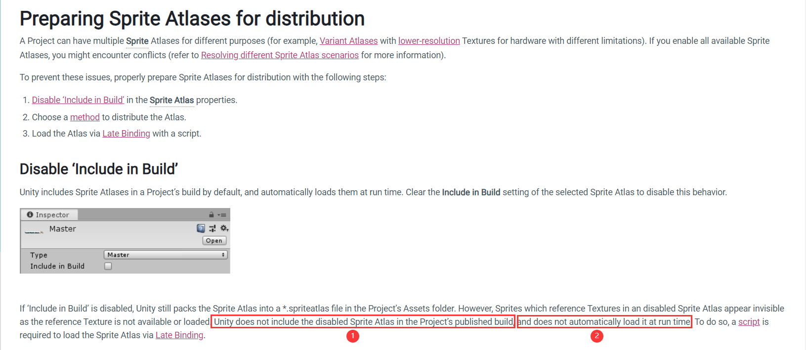 游戏开发unity资源管理系列：SpriteAtlas的Include in Build的作用探究（上）_unity include in build-CSDN博客