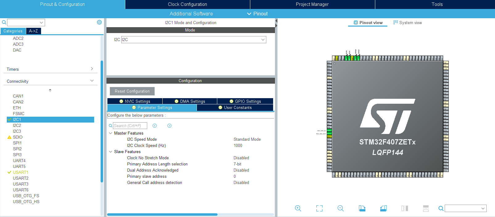 STM32F407硬件I2C Slave_stm32 i2c slave-CSDN博客