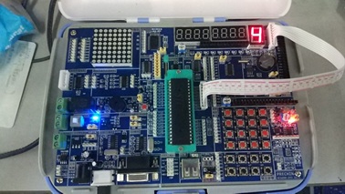 STC51单片机普中科技CL5611BH静态数码管显示0-F-CSDN博客