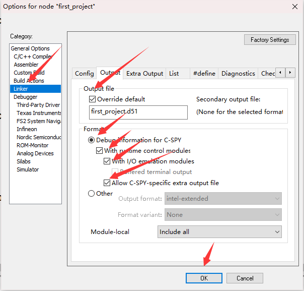 ZigBee 使用IAR创建工程步骤(自用)_在利用iar进行zigbee项目开发时,创建的工作区、创建的项目、创建的源文件、生-CSDN博客