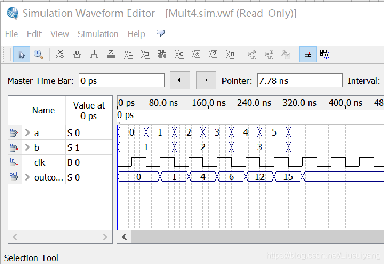 使用quartusii(verilog语言)进行四种乘法器的仿真实现quartusii无符号阵列乘法器的设计与仿真实现 Csdn博客