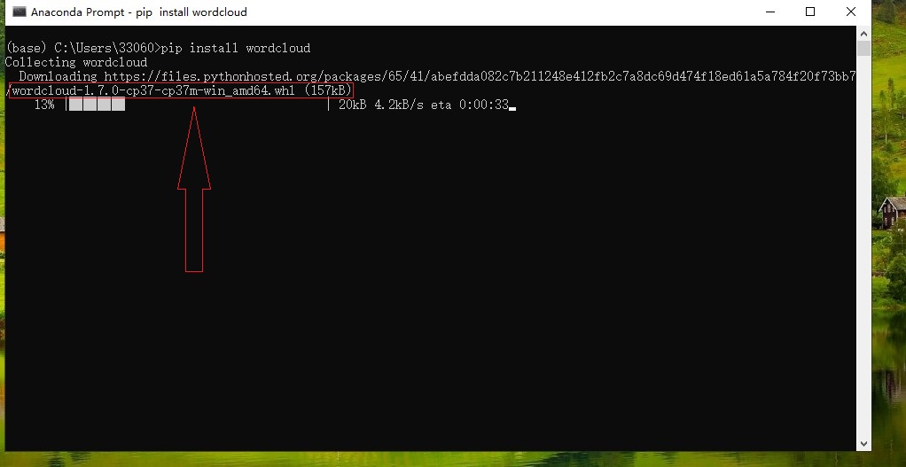 Anaconda & spyder中的安装第三方库wordcloud_spyder安装wordcloud库-CSDN博客
