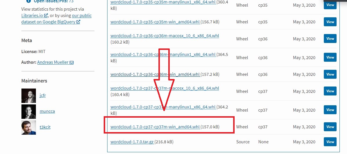 Anaconda & spyder中的安装第三方库wordcloud_spyder安装wordcloud库-CSDN博客