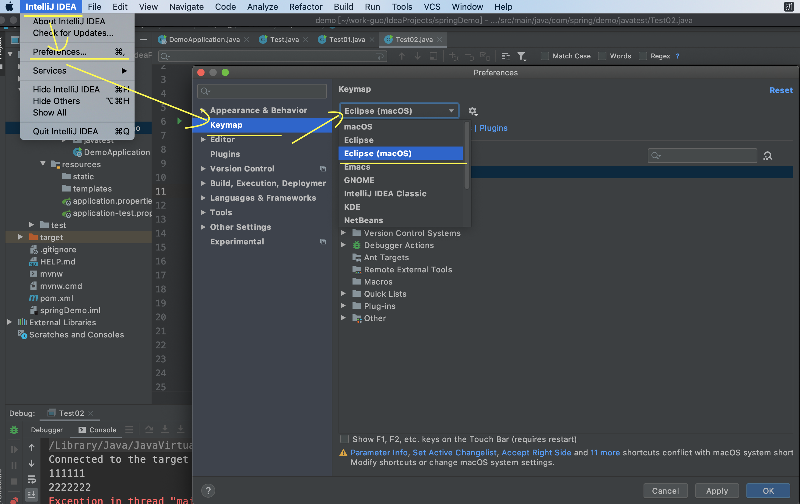 idea（Mac）快捷方式设置【快捷键改为eclipse】-CSDN博客