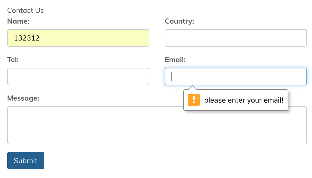 html5 required的提示文字自定义_h5 input 未填写 提示-CSDN博客