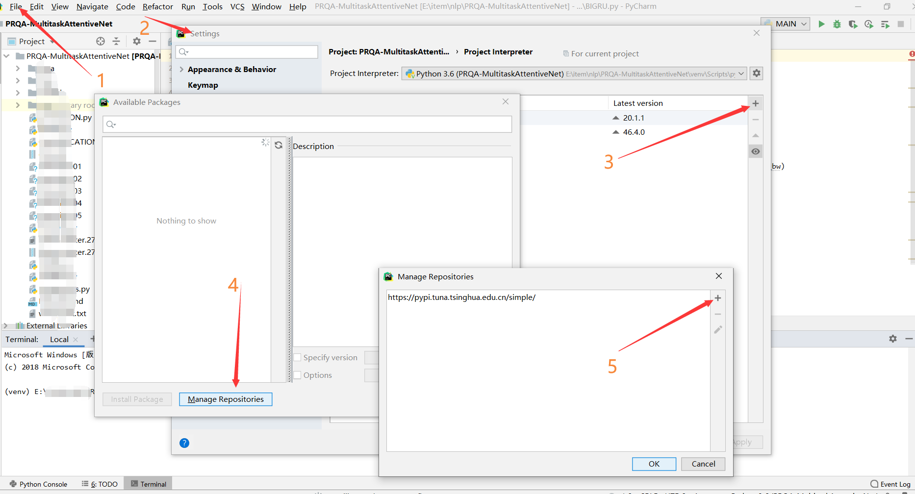 pycharm使用pip install安装时速度太慢？更换镜像源_pycharm 安装依赖很慢-CSDN博客