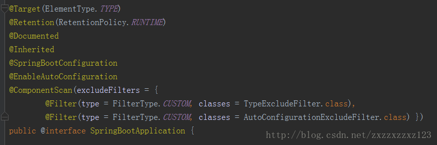 SpringBoot启动类@SpringBootApplication注解及执行流程_@springbootapplication注解是在springboot启动时那行代码执行得-CSDN博客