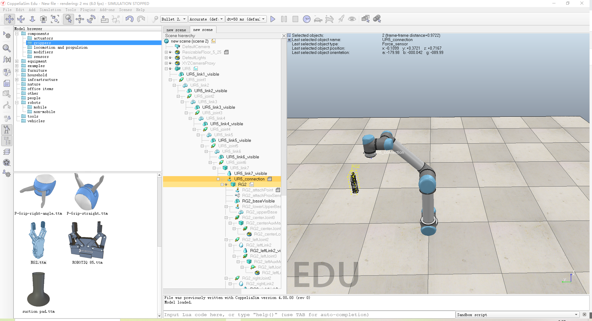 保姆级教学——虚拟机器人平台vrep(coppeliaSim)的机器人平台搭建-CSDN博客