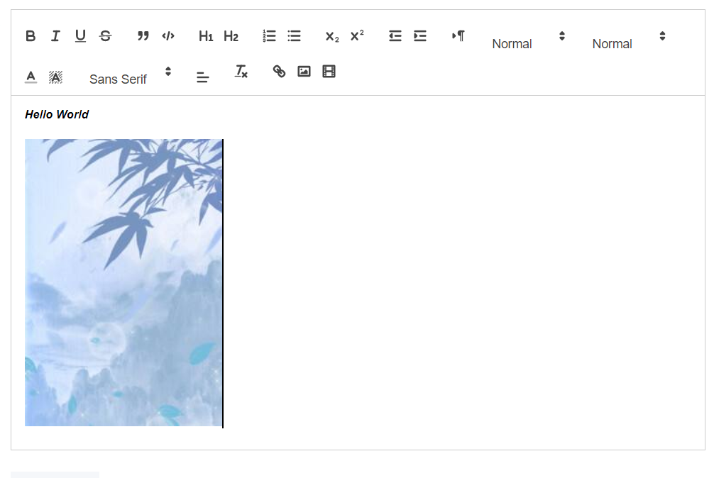 Vue 使用 Vue Quill Editor 富文本编辑器，及对其改造为图片自动上传至图片服务器在vue中通过cdn的方式使用 Vue Quill Editor Csdn博客