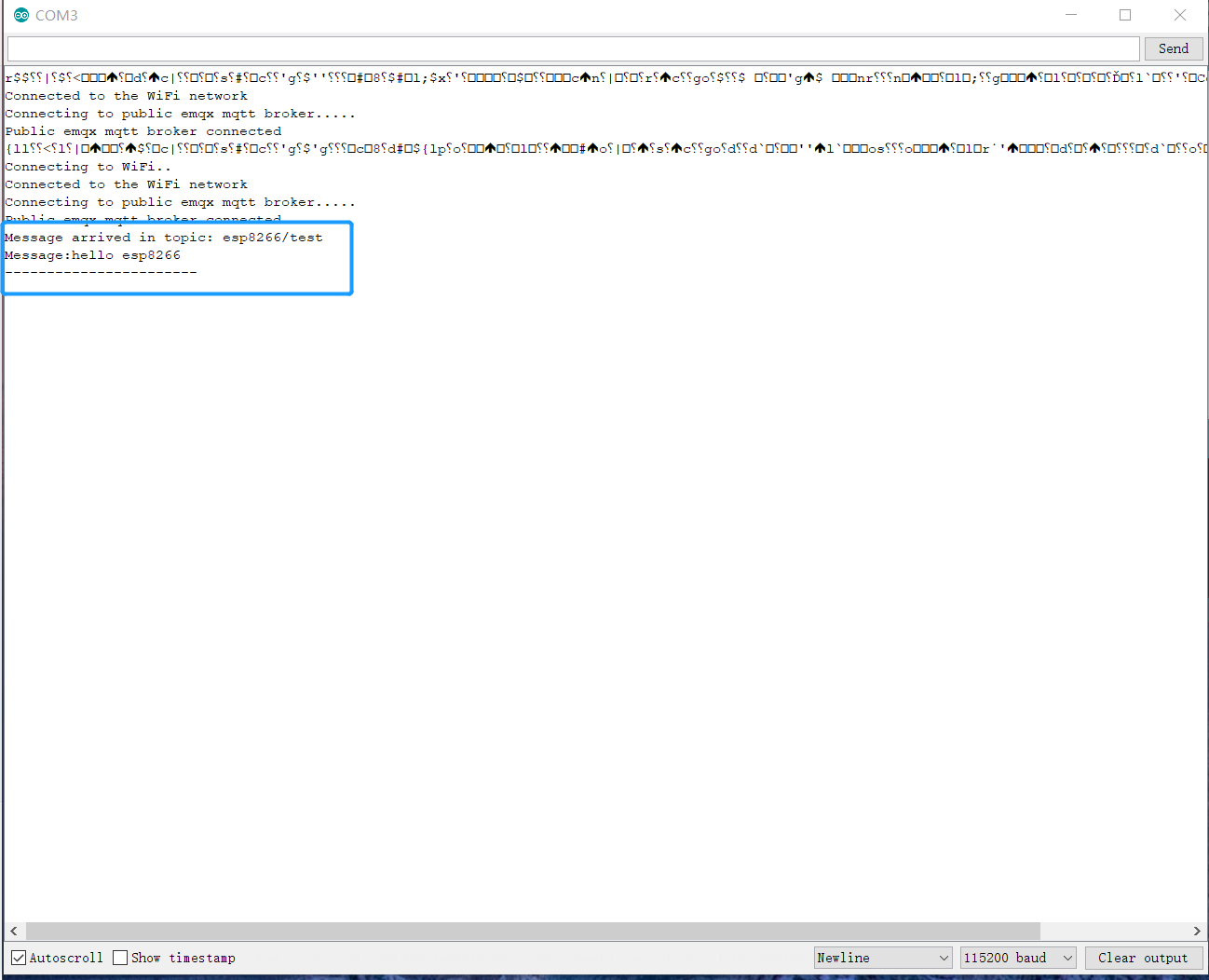 ESP8266 连接到的免费的 EMQ X MQTT 服务器_esp8266连接emq-CSDN博客