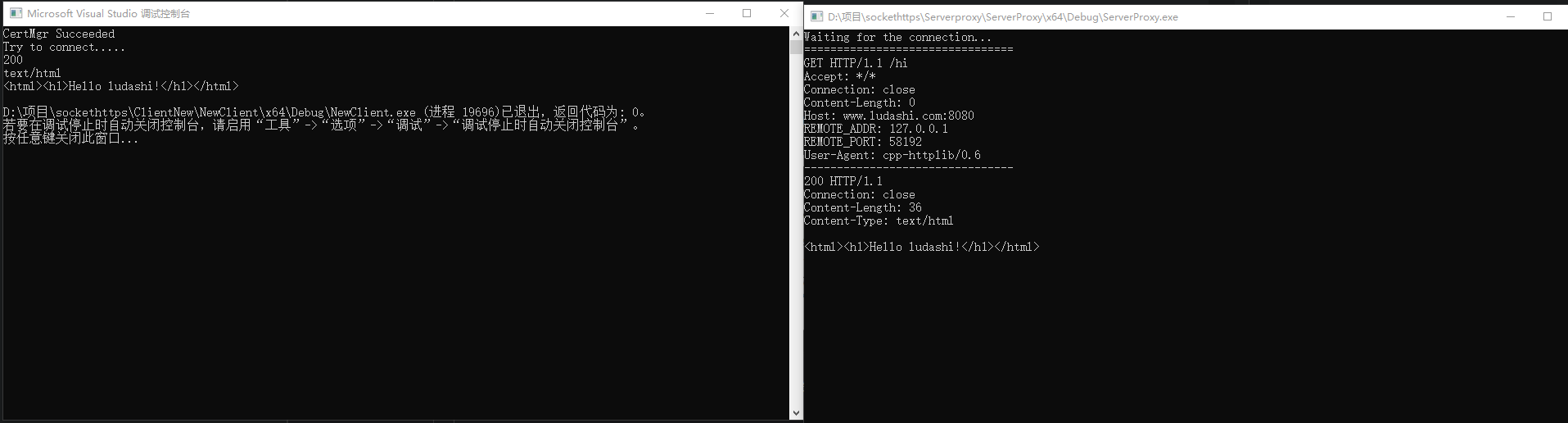 使用openSSL和开源httplib库搭建本地https代理服务器及https客户端_openssl 代理服务器-CSDN博客