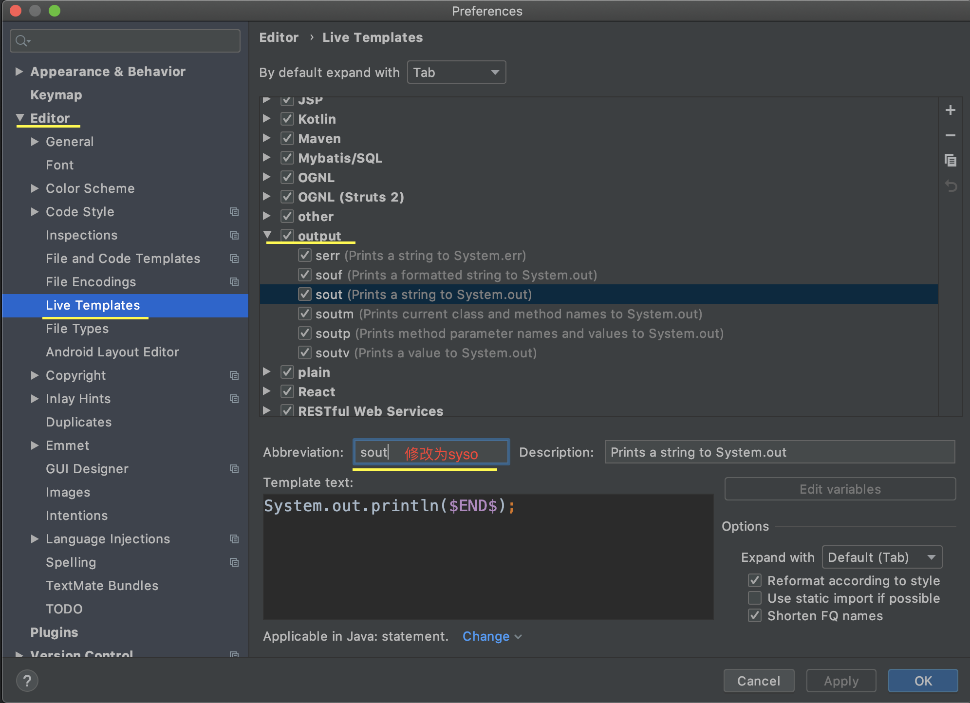 idea（Mac）快捷方式设置【快捷键改为eclipse】-CSDN博客