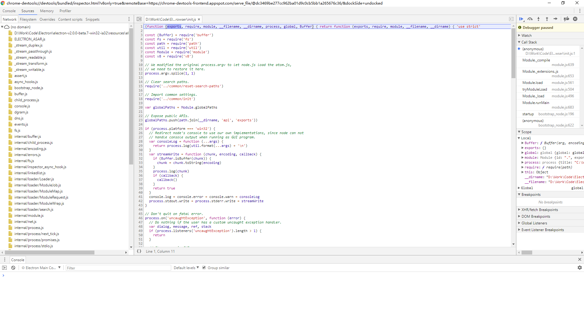 Electron学习笔记 5 调试主进程_electron inspect-CSDN博客