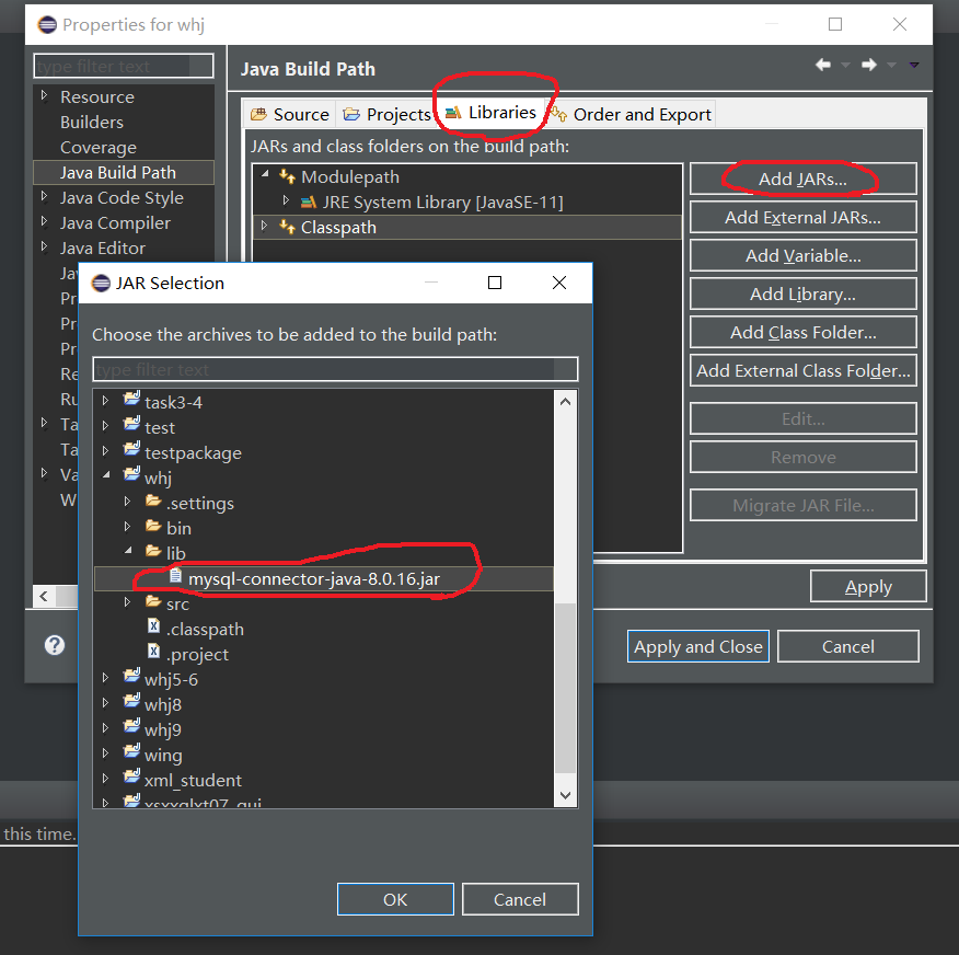 eclipse导入 jdbc jar包_eclipse导入jdbcjar后怎么操作-CSDN博客