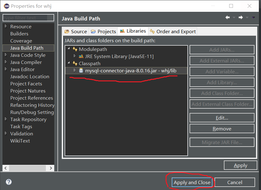 eclipse导入 jdbc jar包_eclipse导入jdbcjar后怎么操作-CSDN博客