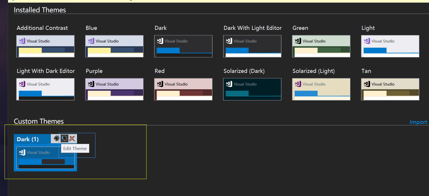 Visual Studio 2017自定义主题_vs 2017 istudio 主题-CSDN博客