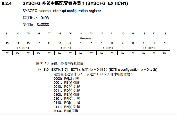 STM32F429--EXTI外部中断/事件控制器_stm32f4 外部事件-CSDN博客