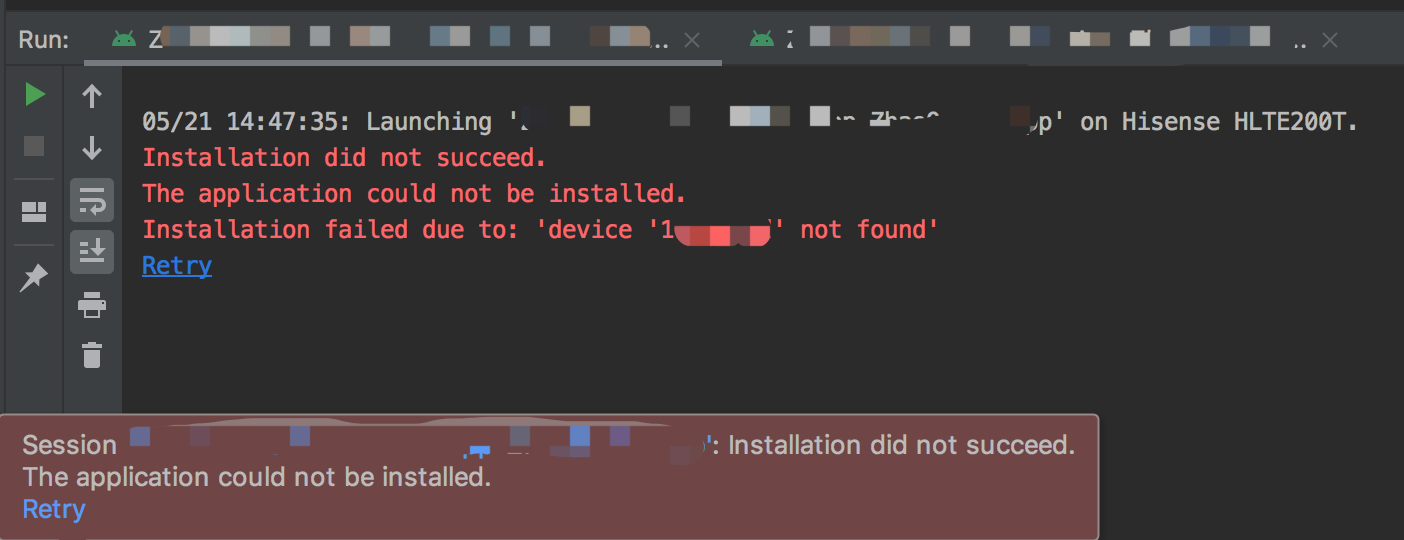 usb 调试安装apk时 总是掉线 Installation failed due to device not found_use libusb backend-CSDN博客