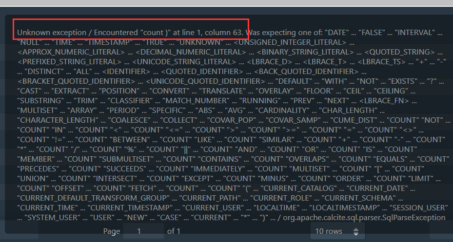 Druid SQL：列名和sql关键字重名解决办法_druid关键字-CSDN博客