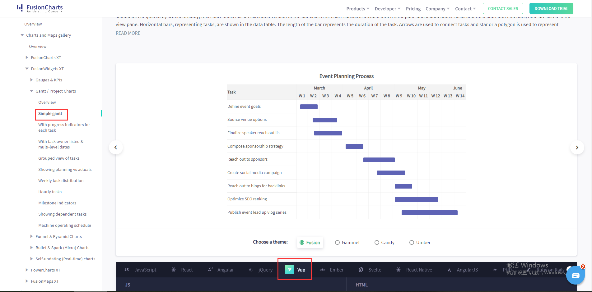 Vue+FusionCharts 动态获取数据生成甘特图_vue甘特图动态加载数据-CSDN博客