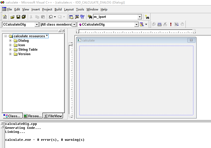 MFC可视化窗口制作计算器详细步骤VC6.0_vc6.0multiline-CSDN博客