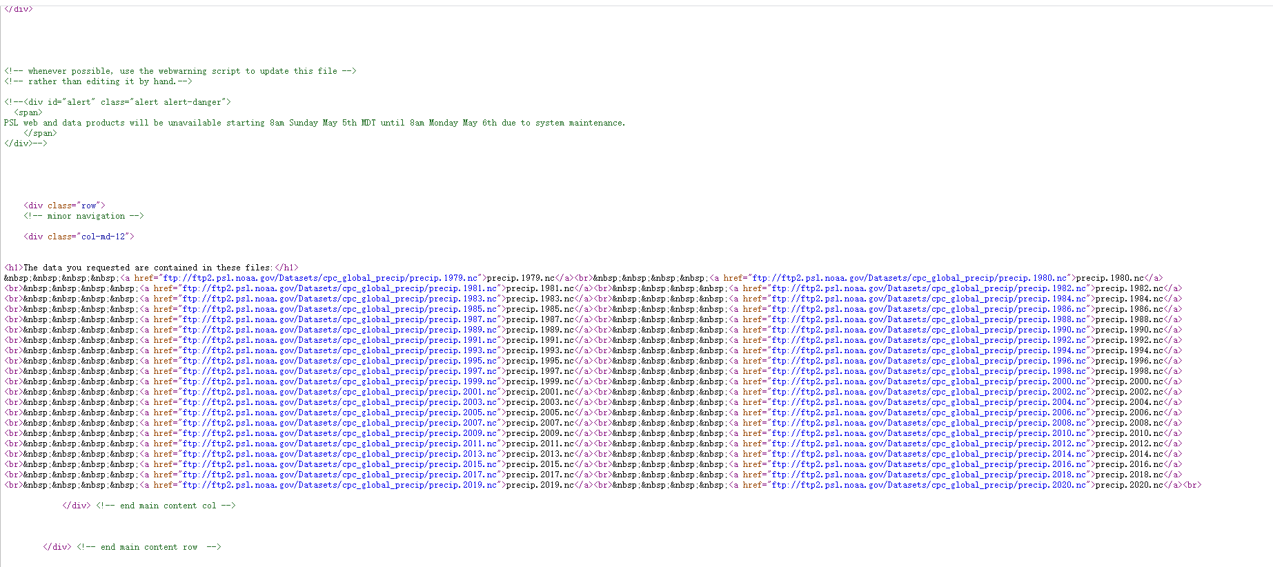 Python-NOAA提取气象数据的下载链接（核密度分析）_noaa 可以下载oqa格式气象数据-CSDN博客