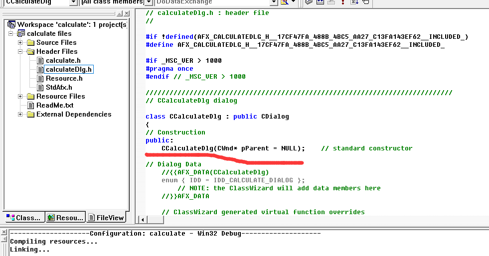 MFC可视化窗口制作计算器详细步骤VC6.0_vc6.0multiline-CSDN博客