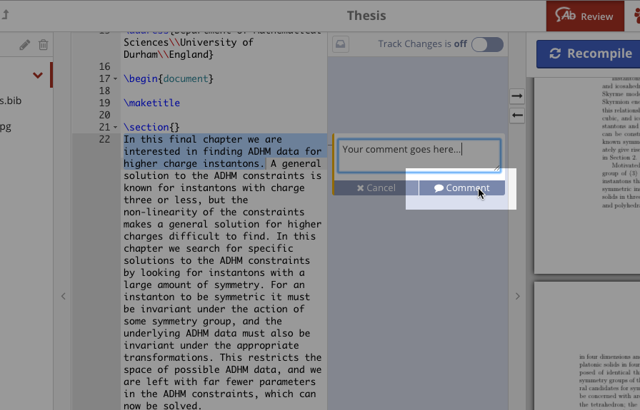 [翻译] 在 Overleaf 中追踪修订_overleaf修订模式-CSDN博客