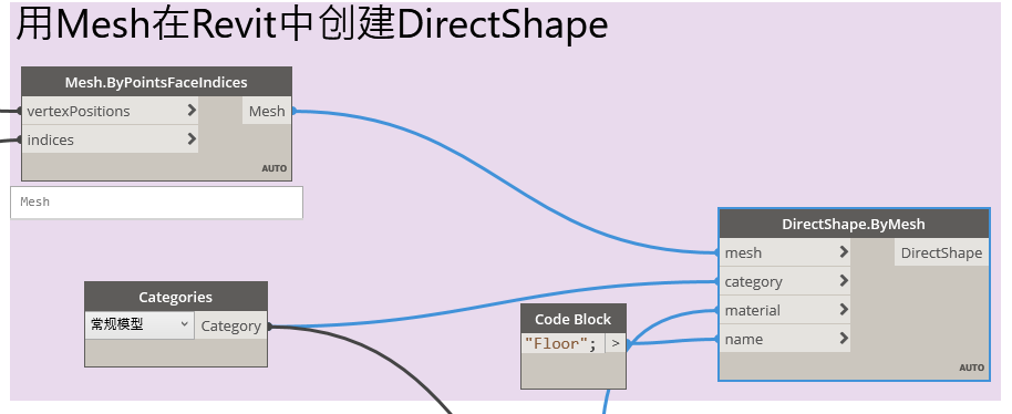 Dynamo For Revit：DirectShape & Material 节点_dynamo material-CSDN博客