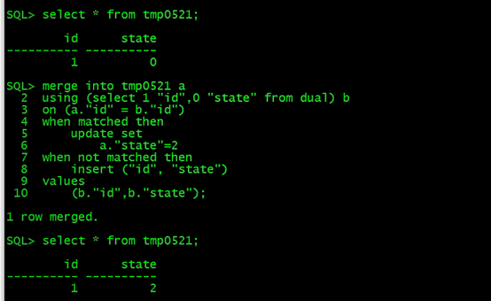 Oracle merge into 为何只能update不能insert ？_oracle merge into update-CSDN博客