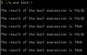编译原理实验四：验证Yacc的使用_写一个yacc程序,它计算布尔表达式-CSDN博客