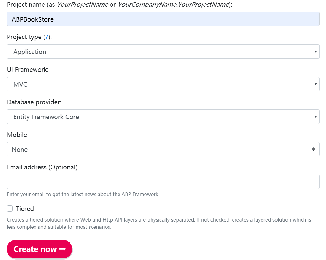 Abp框架使用（一）框架生成＋mysql数据库更改abp官网创建框架后怎么做 Csdn博客 