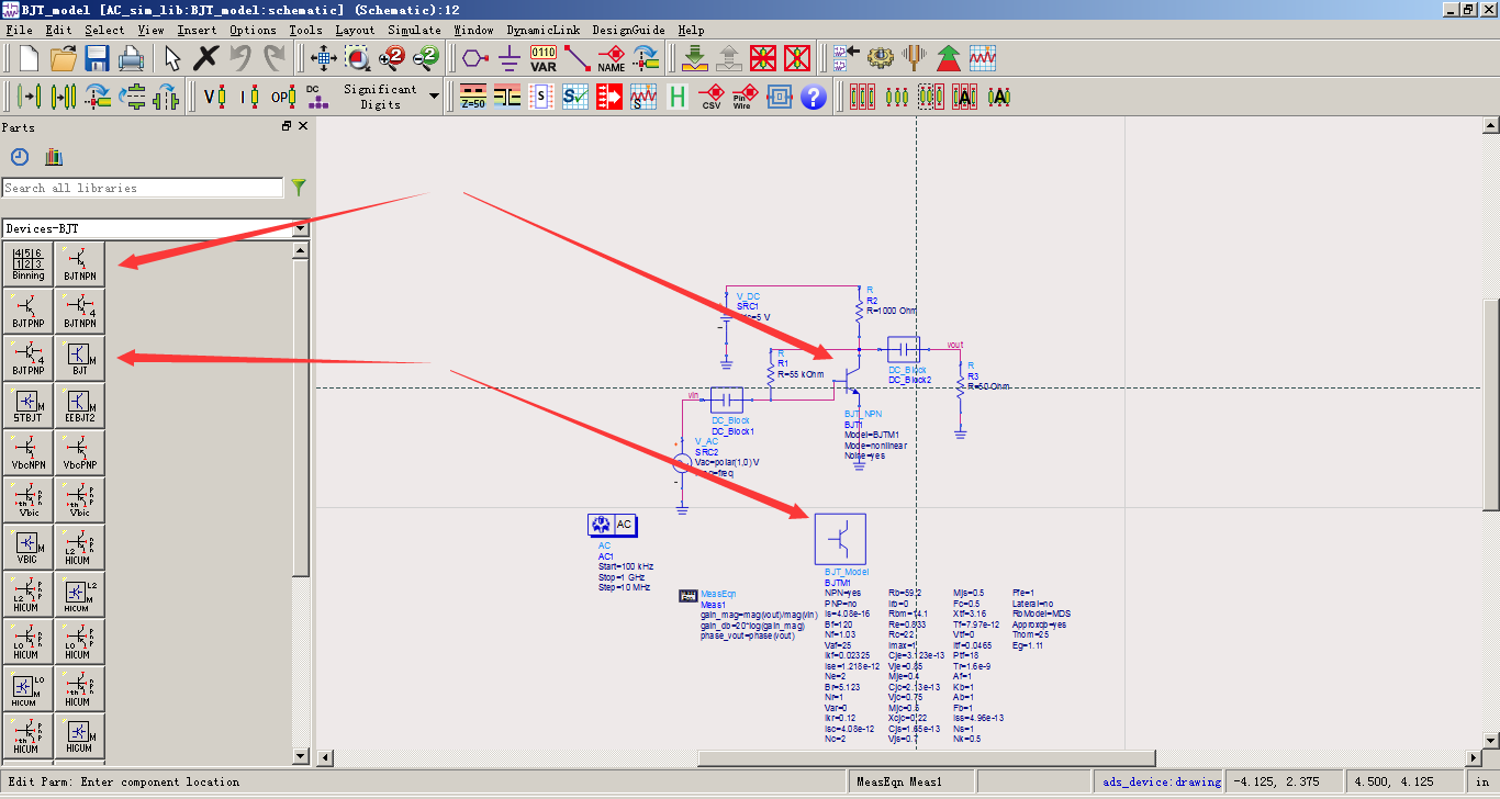 ADS2016 建器件模型和子电路封装symbol_ads 2016-CSDN博客