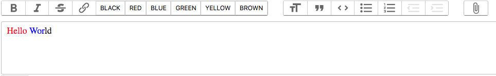 Use Trix Rich Text Editor: Add the color attribute of the text - Programmer Sought