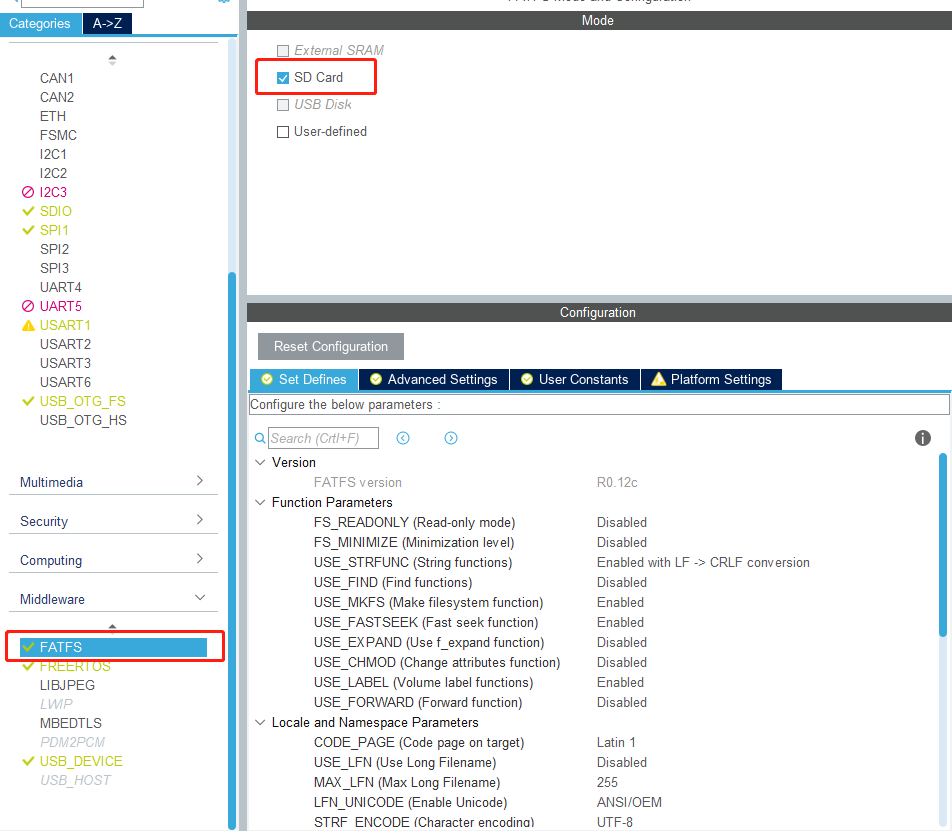 【stm32】stm32CubeMx usb+sd卡做u盘_stm32hal库sd卡模拟u盘-CSDN博客