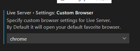 改变Visual Studio Code中Live Server插件的默认打开浏览器 chrome_visual studio ie浏览器插件 ...