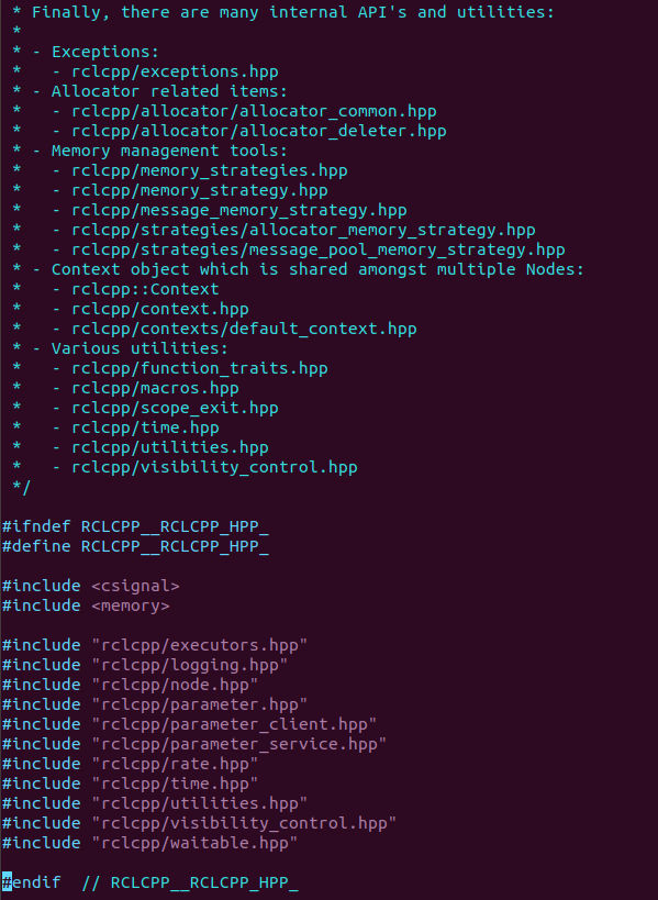 Linux嵌入式开发笔记（七）ROS2中C++的API函数原型_ros2 c++ api-CSDN博客