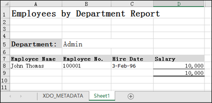 EBS 报表开发：XML Publisher Excel模板_excel template xml publisher report-CSDN博客