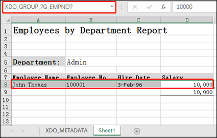 EBS 报表开发：XML Publisher Excel模板_excel template xml publisher report-CSDN博客