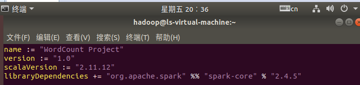 用scala语言编写spark独立应用程序wordcount Csdn博客