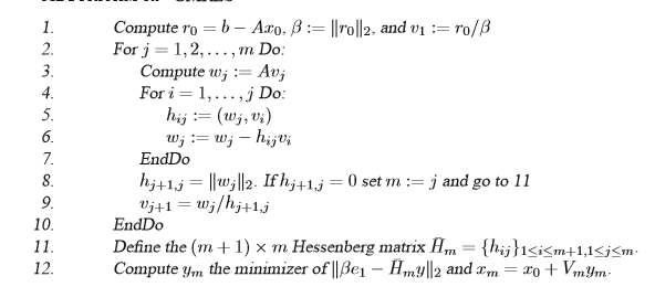 Basic GMRES_gmres算法-CSDN博客