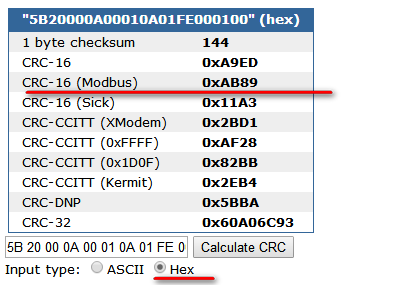 MODBUS协议中的CRC校验_modbus crc校验-CSDN博客